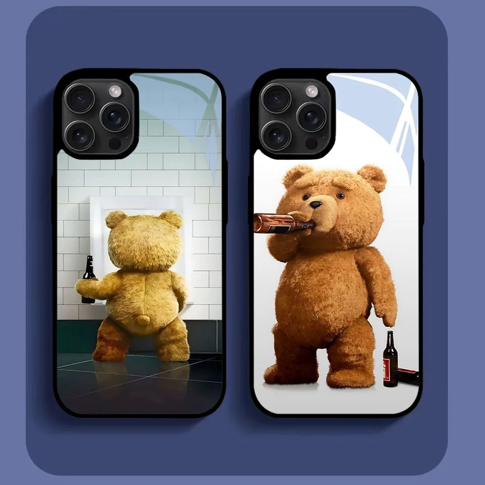 Teddy Bear Movie Ted Phone Case For iPhone16 15 14 13 12 11 Pro Xs Max ...