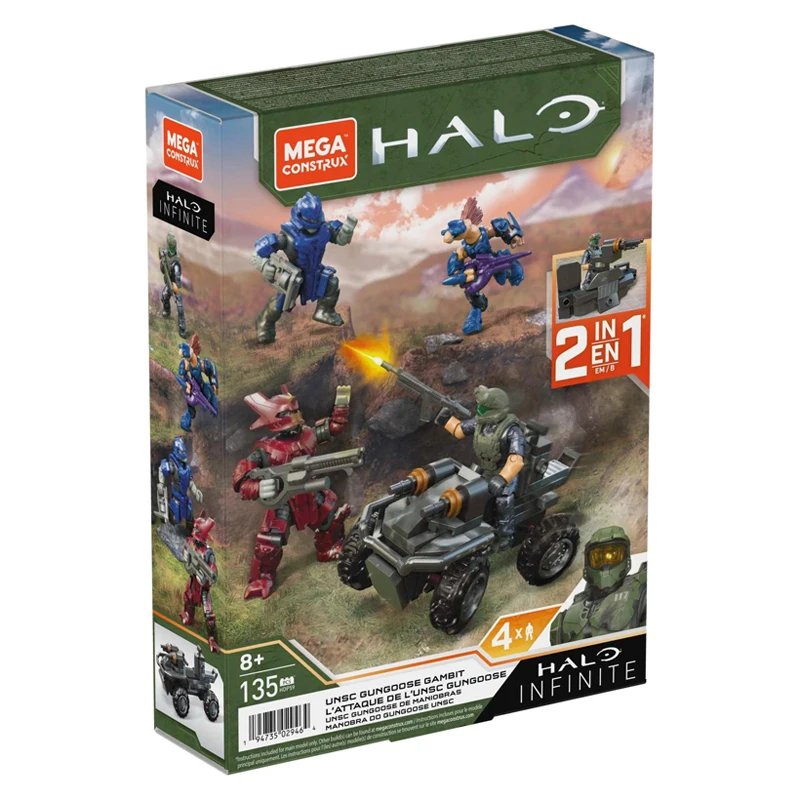 Halo Infinite Mega Construx Building Box Entertainment