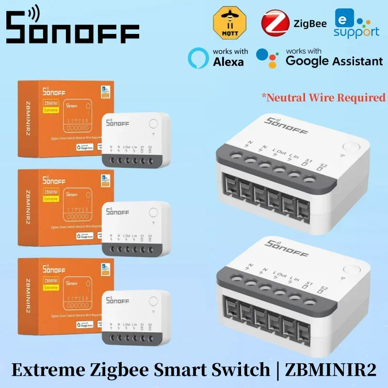 SONOFF ZBMINIR2 Zigbee Умный выключатель | AliExpress