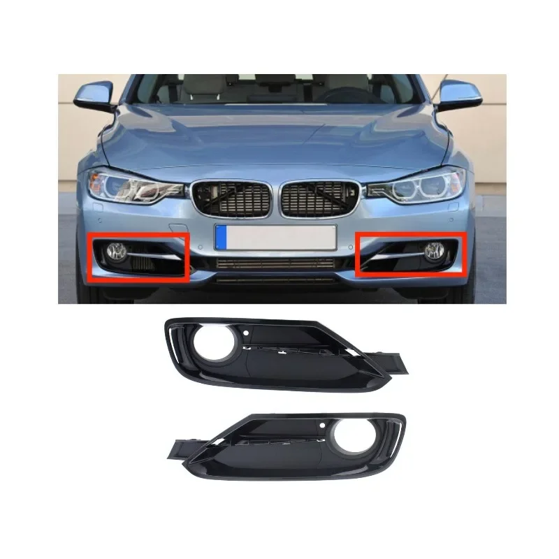 Передний бампер, противотуманная фара, крышка левой и правой решетки ...