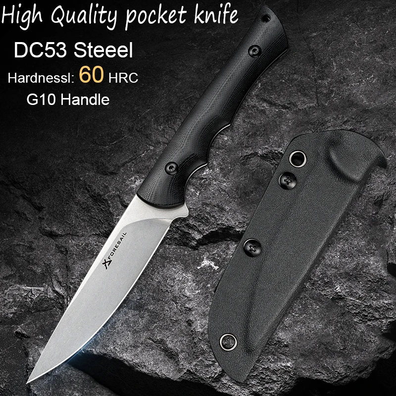 Тактический нож DC53 сталь черный | AliExpress