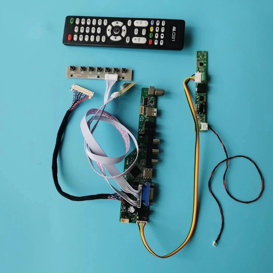 Комплект для ТВ монитора DVB-T2/T DVB-C 3663 | AliExpress