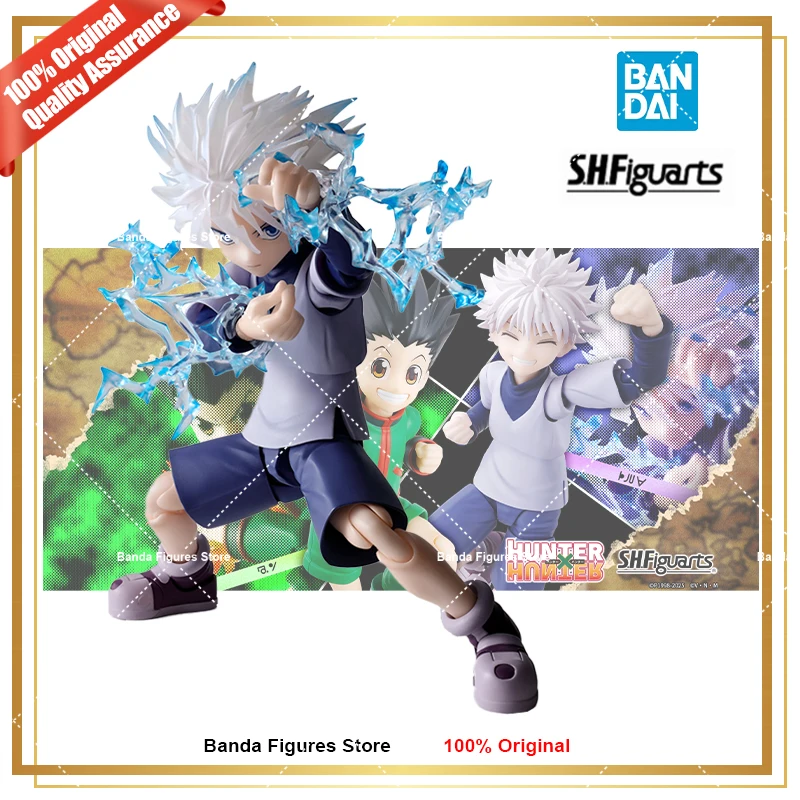 Original Bandai Shf Hunter x Hunter S.H.Figuarts Killua In Stock Anime ...