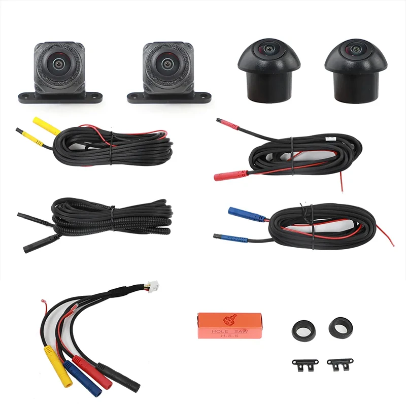 Sony Car Camera HD 360 Panoramic Camera Monitoring System 4 Bird Eyes ...