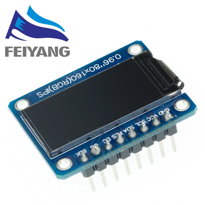 TFT-дисплей 0,96/1,3 1,44 1,77 1,8 2,0 2,4 дюйма IPS 7P SPI HD 65K ...