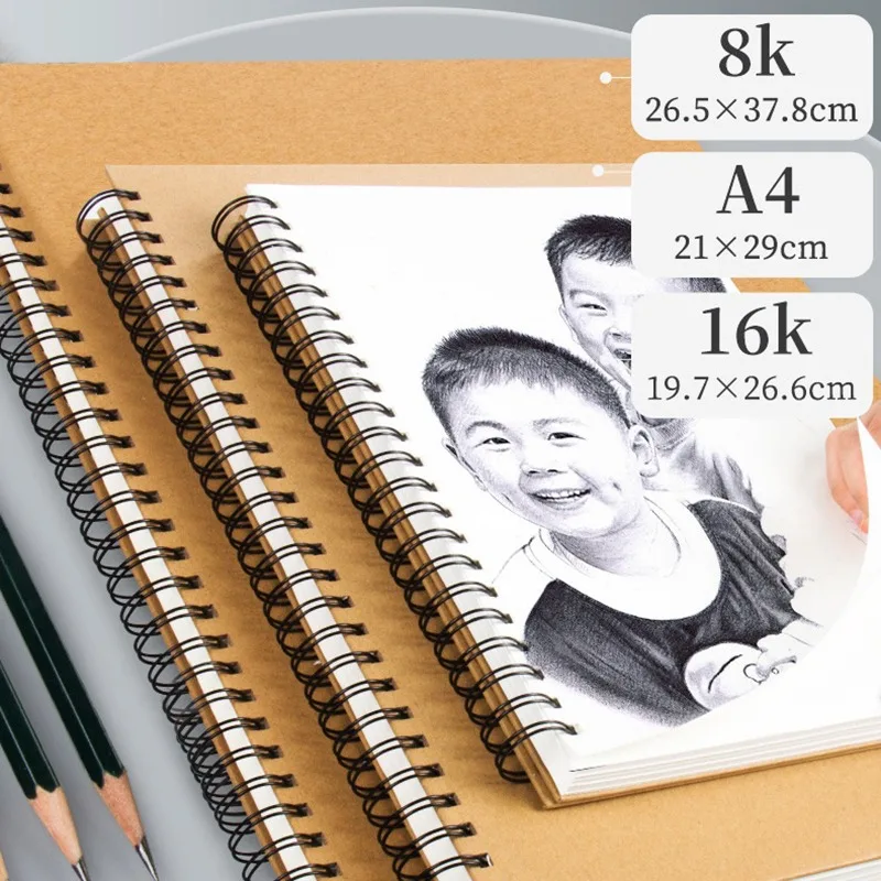 Borrence альбом для рисования A3/A4/A5/8K/16K | AliExpress