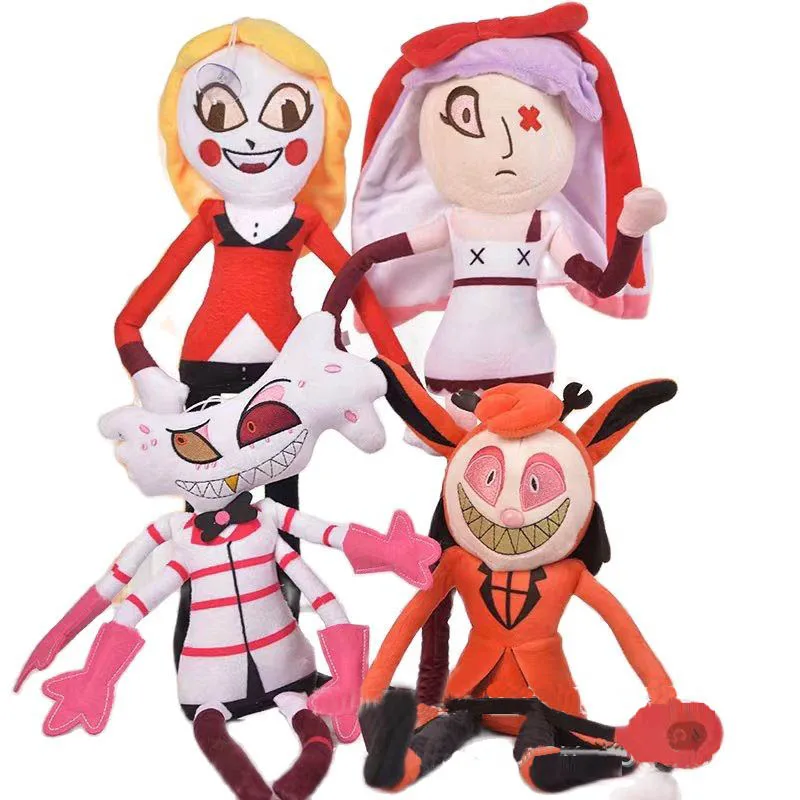 Cursed Helluva Boss/cursed Hazbin Hotel Plushies