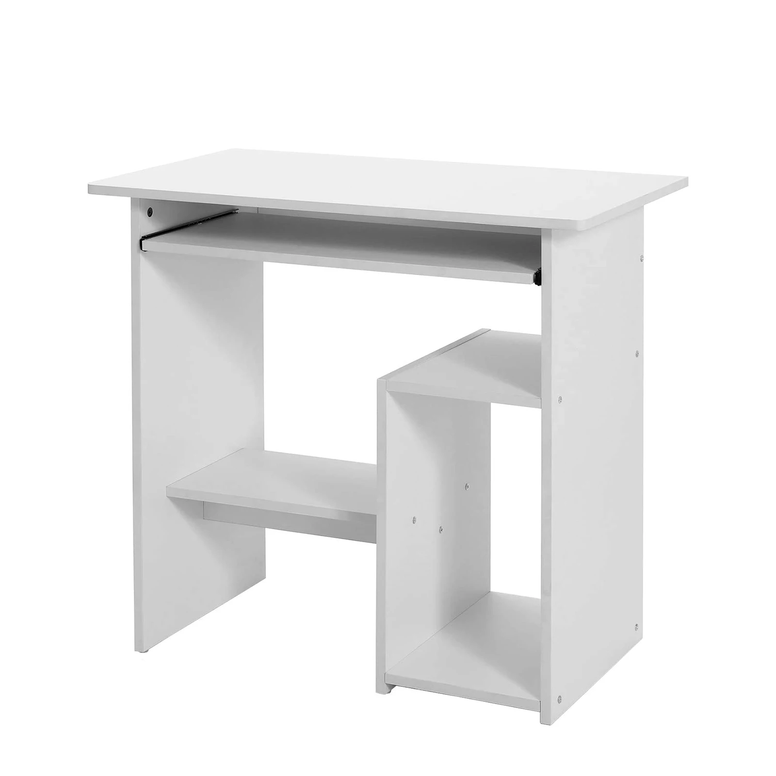 Computer Destudy Table Office Desk with Storage Drawer Shelve, Small ...