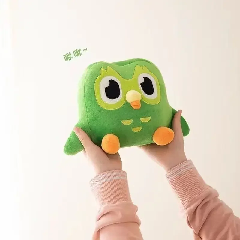 Зелёная плюшевая игрушка Дуолинго Prettysoul | AliExpress