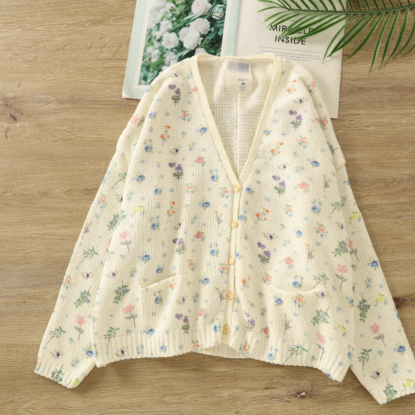 Одежда Mori kei, трикотаж в консервативном стиле, вязаный кардиган со ...