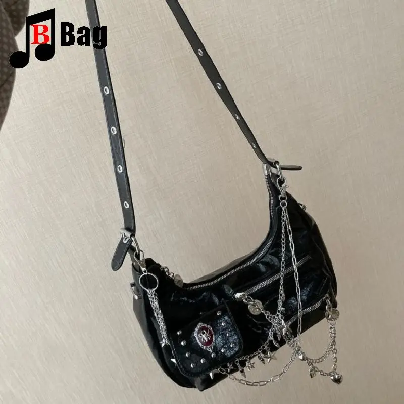 Женская сумка через плечо в готическом стиле Y2K | AliExpress