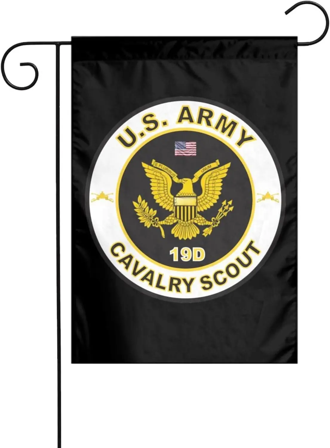 US Army MOS 19D Cavalry Scout 12x18in Outdoor Garden Flags Durable ...
