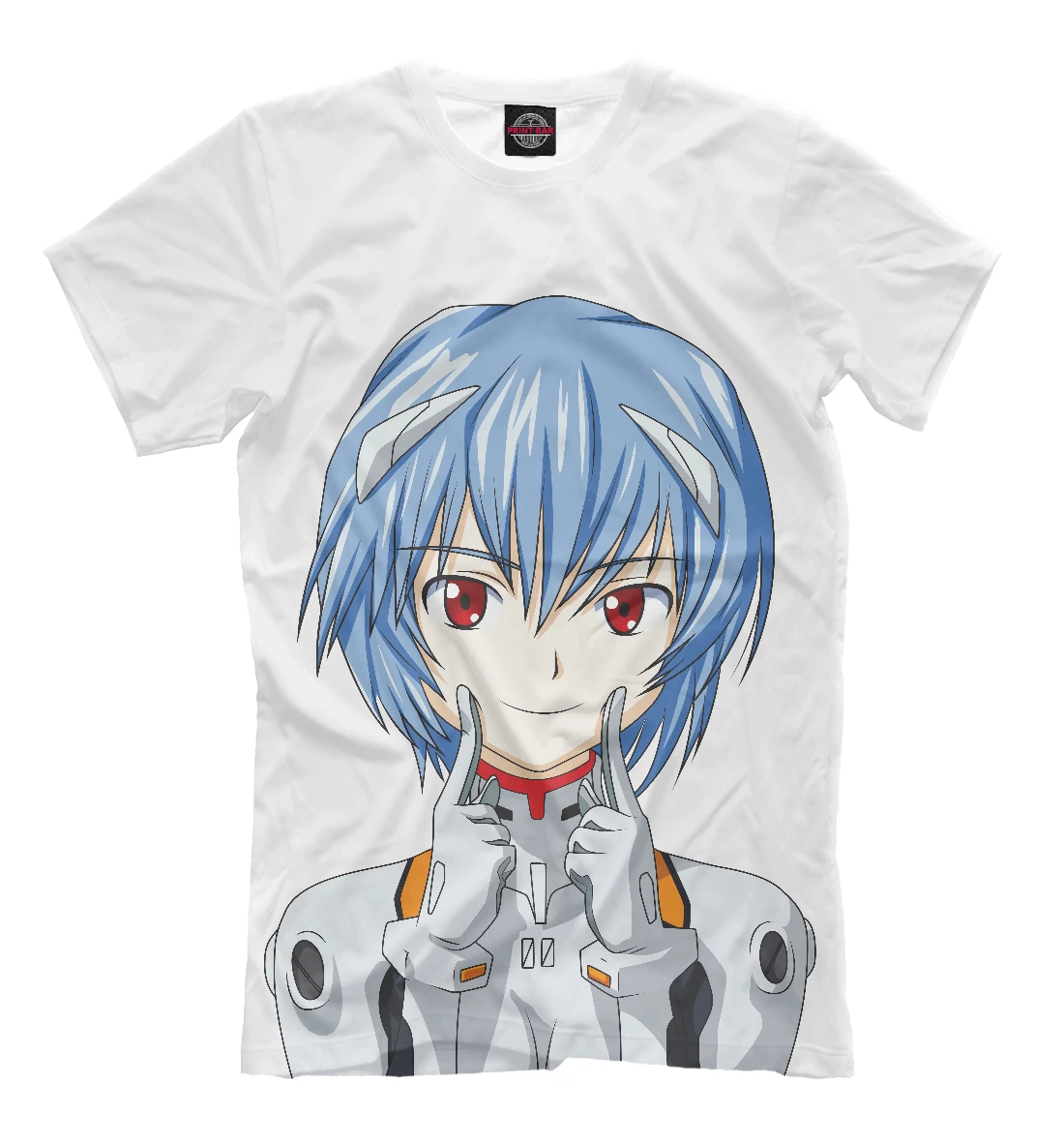 Футболка Евангелион Рей Аянами Neon Genesis Evangelion | AliExpress