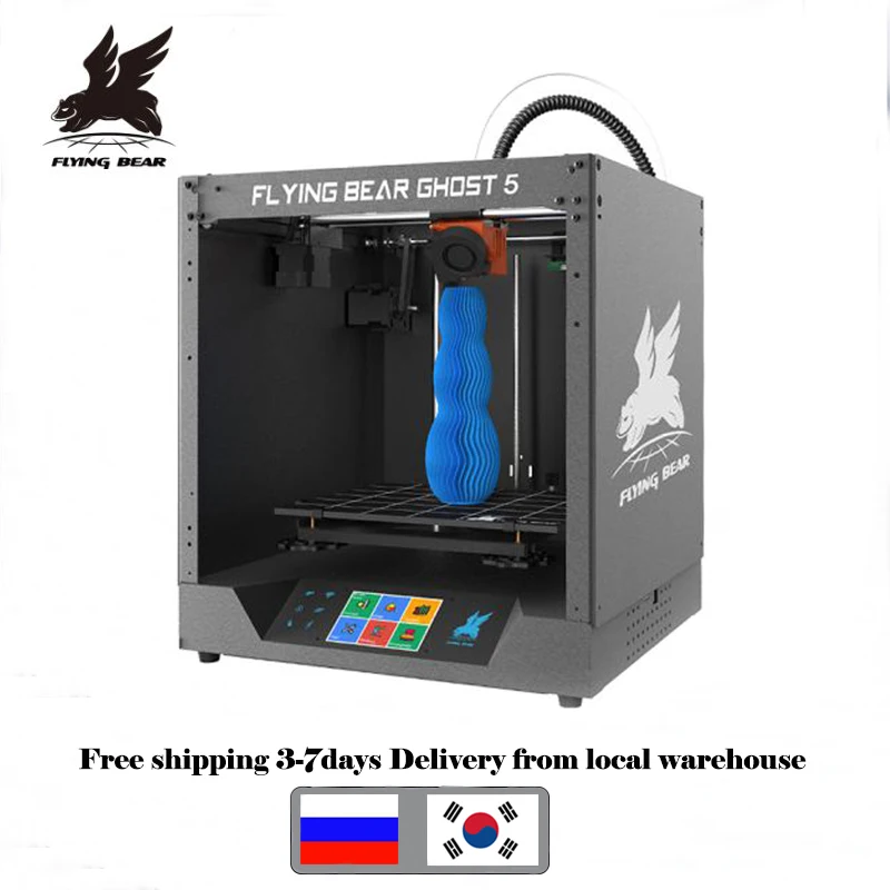 Отзывы на Flyingbear 3D-принтер Ghost 5 классический полностью металлический закрытый каркас ...