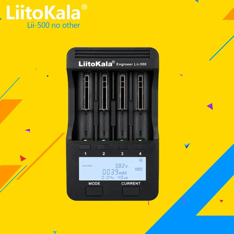 LiitoKala Lii-500 зарядное устройство для аккумуляторов | AliExpress