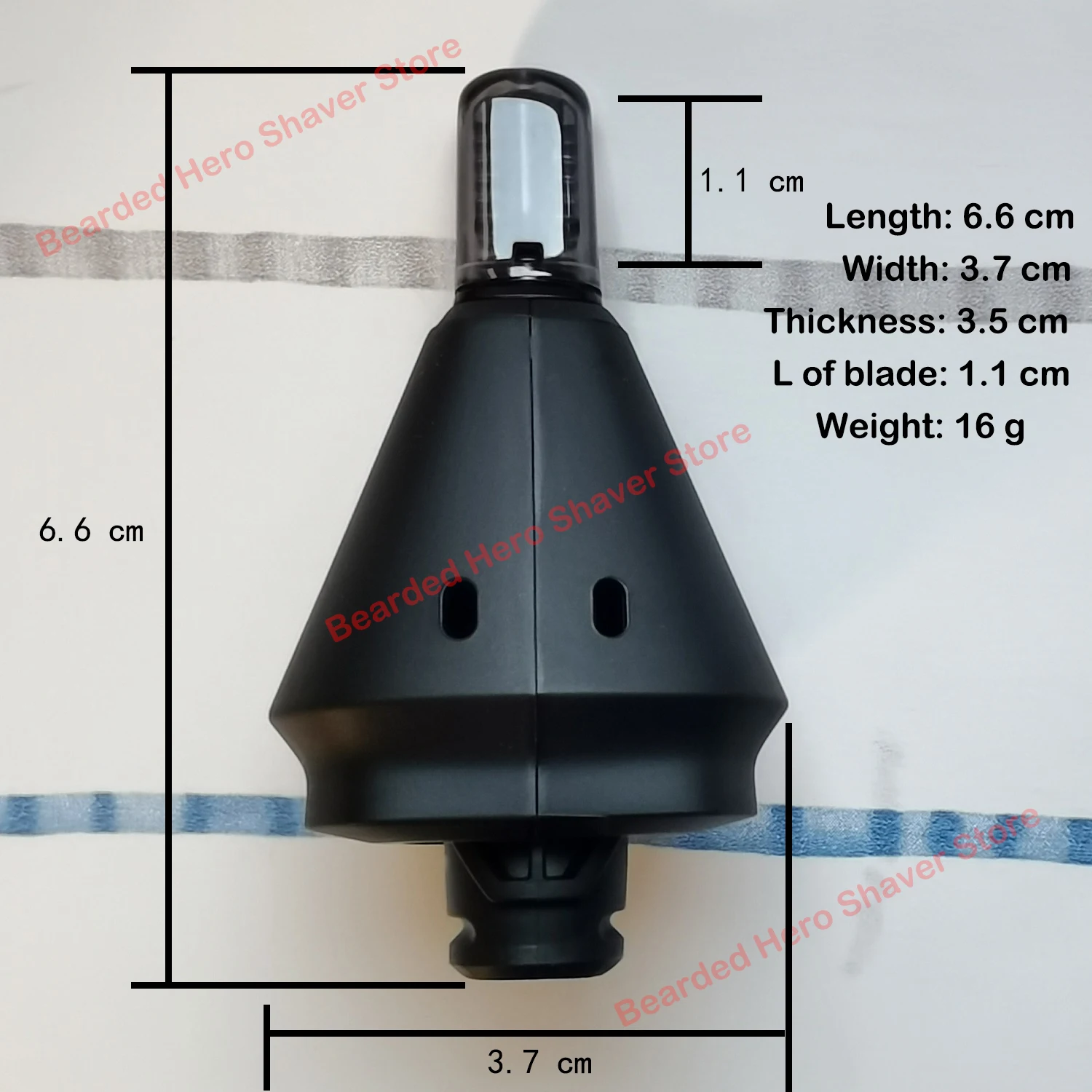 Триммер для волос в носу и ушах AC40/01 для бритвы Philips S5531 S5579 ...