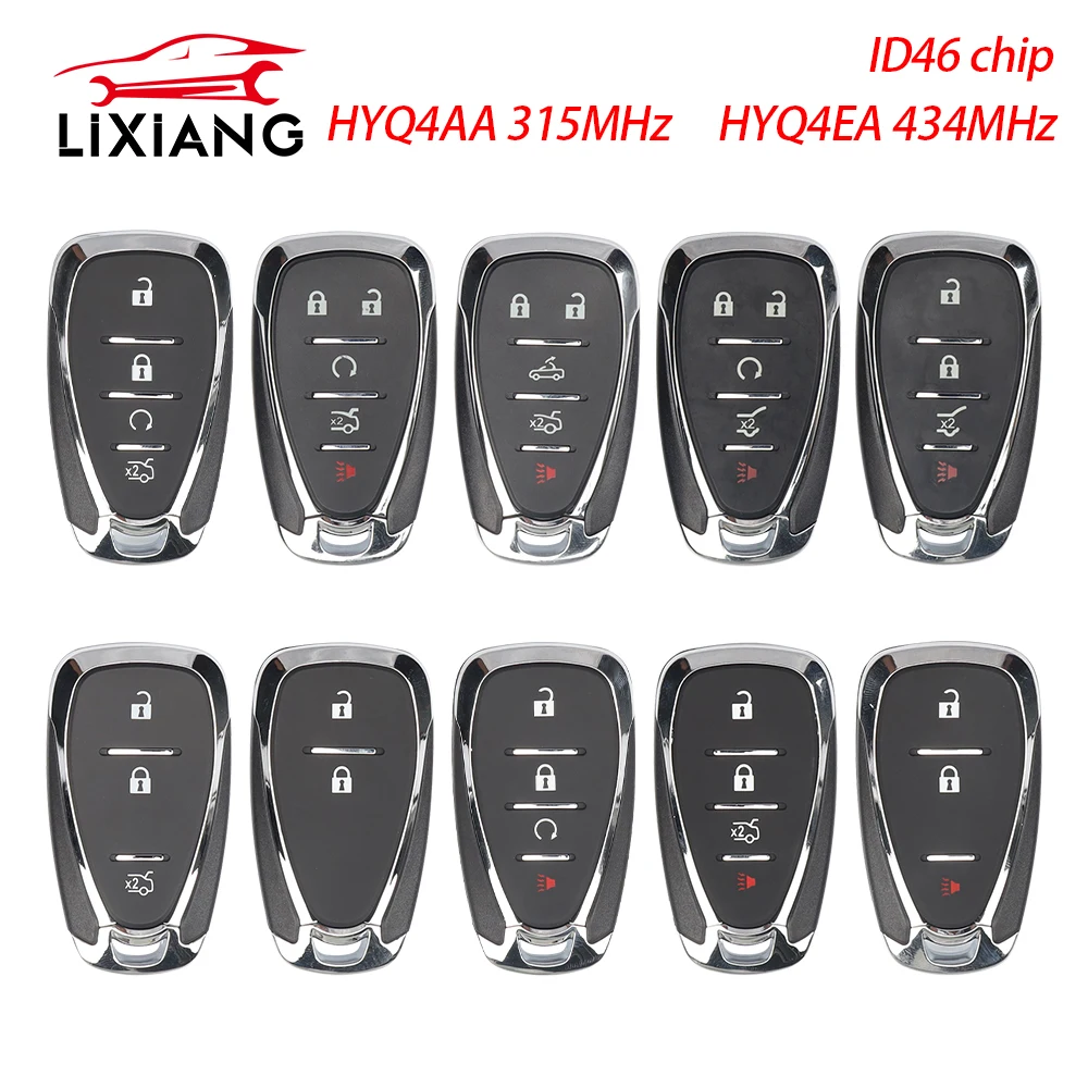 LIXIANG HYQ4AA HYQ4EA 315/433 МГц ID46 чип удаленный автомобильный ключ ...