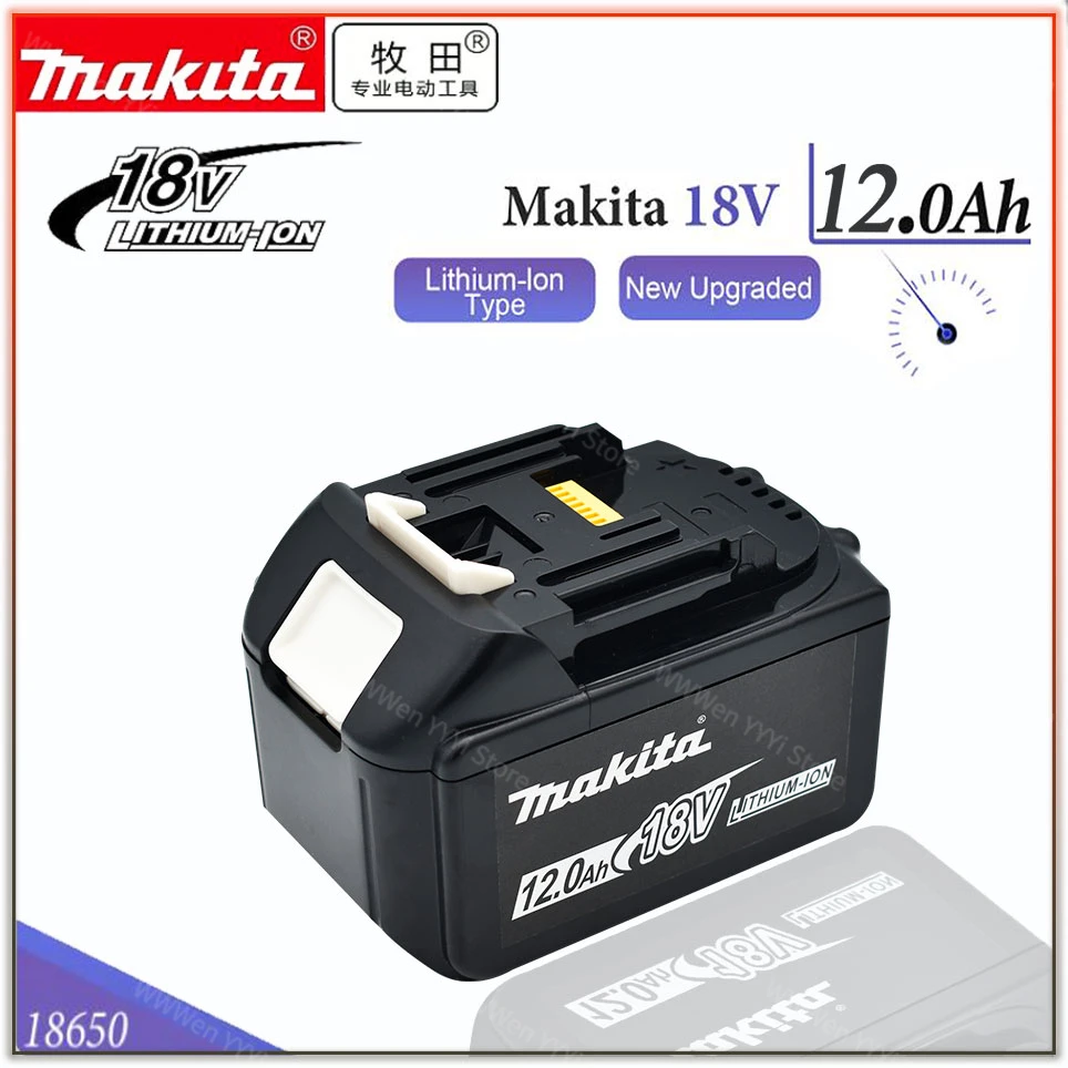 100% Оригинальный Makita Замена 18V 12.0Ah 18.0Ah батарея для BL1830 BL1830B BL1840 BL1840B ...