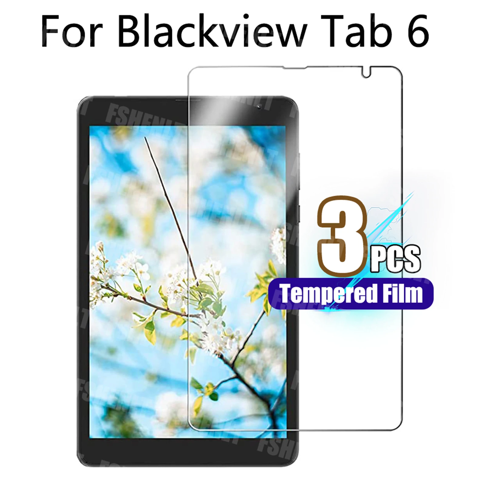 Для Blackview Tab 6 (8 дюймов) протектор экрана HD 9H твердость против ...