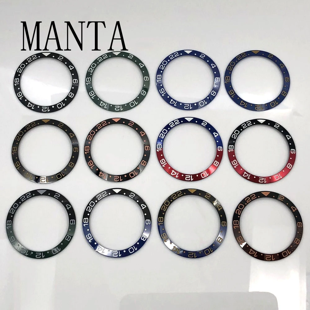 MANTA 38 мм керамический безель, детали для часов, подходят для ...