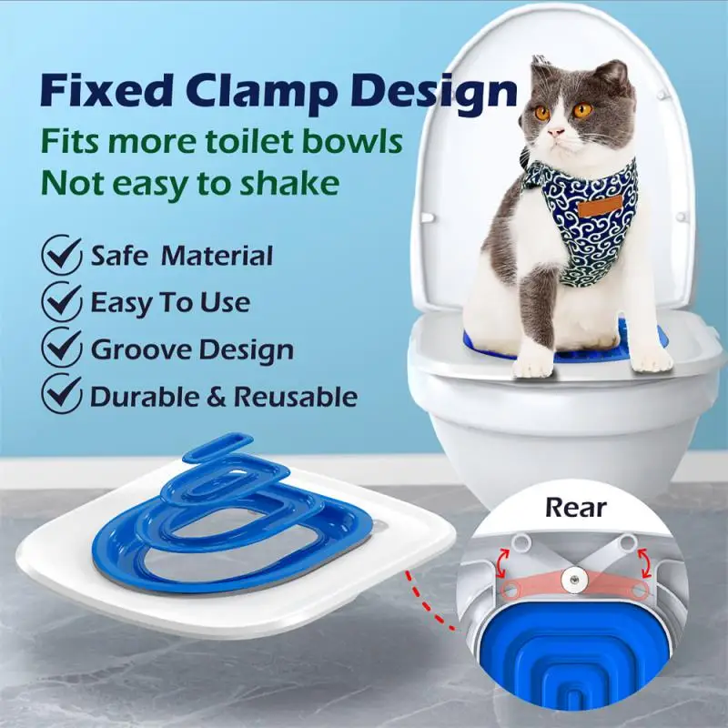 Cat Toilet Trainer Pet Toilet Training Pet Toilet Training Kit ...