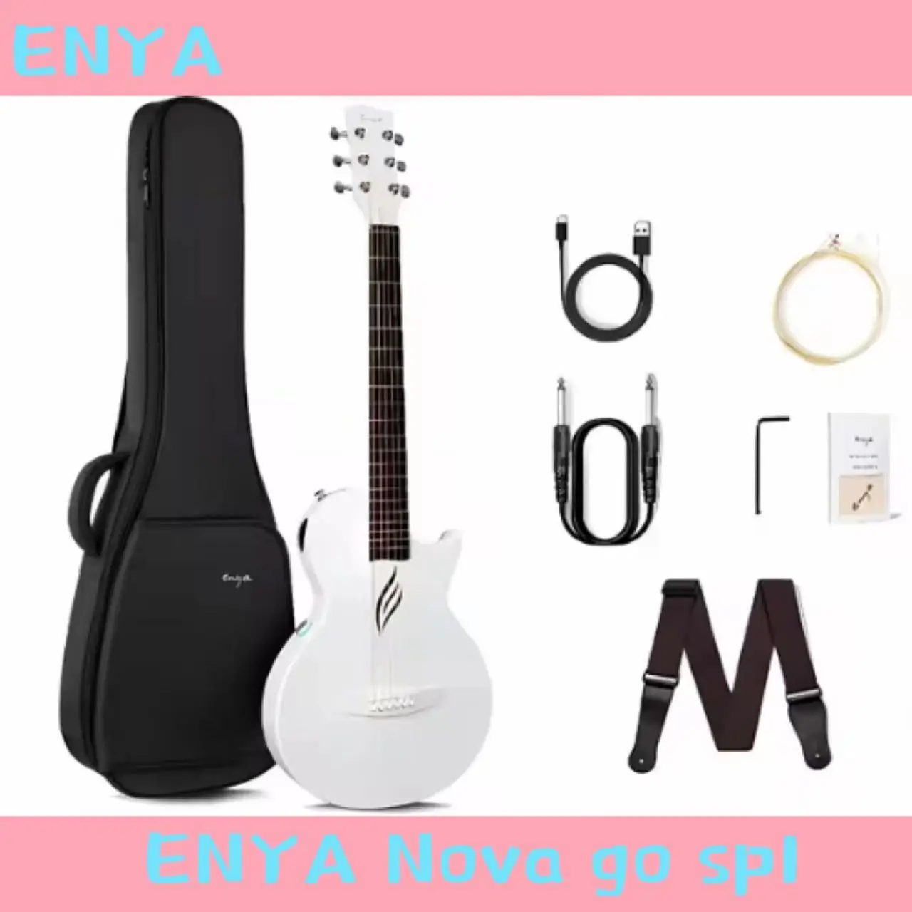 Электрическая гитара Enya NOVA GO SP1, 35 дюймов | AliExpress