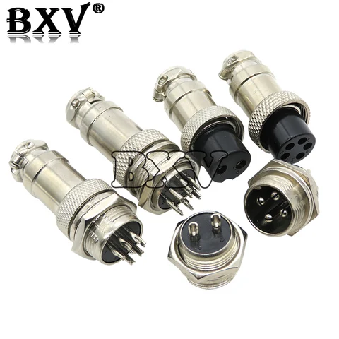 Aviation connector 2 pin 16mm - купить недорого | AliExpress