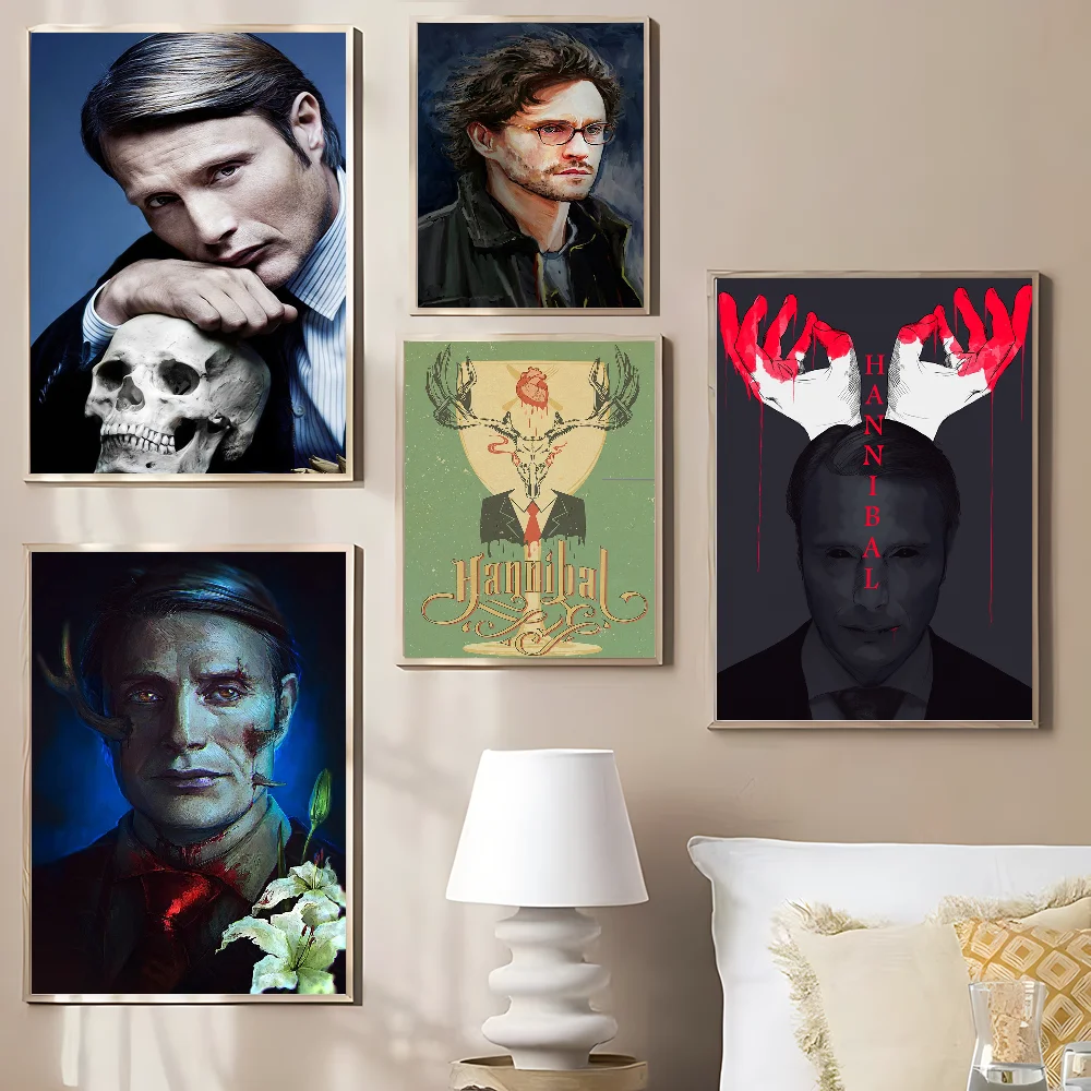 Classic Movies Hannibal Classic Movie Posters Waterproof Paper Sticker ...