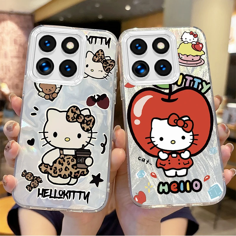 Lovely Sanrio Hello Kitty Cartoon Phone Case for Xiaomi Poco X6 X3 F6 M6 M4 Pro C61 13T 14T 11 ...