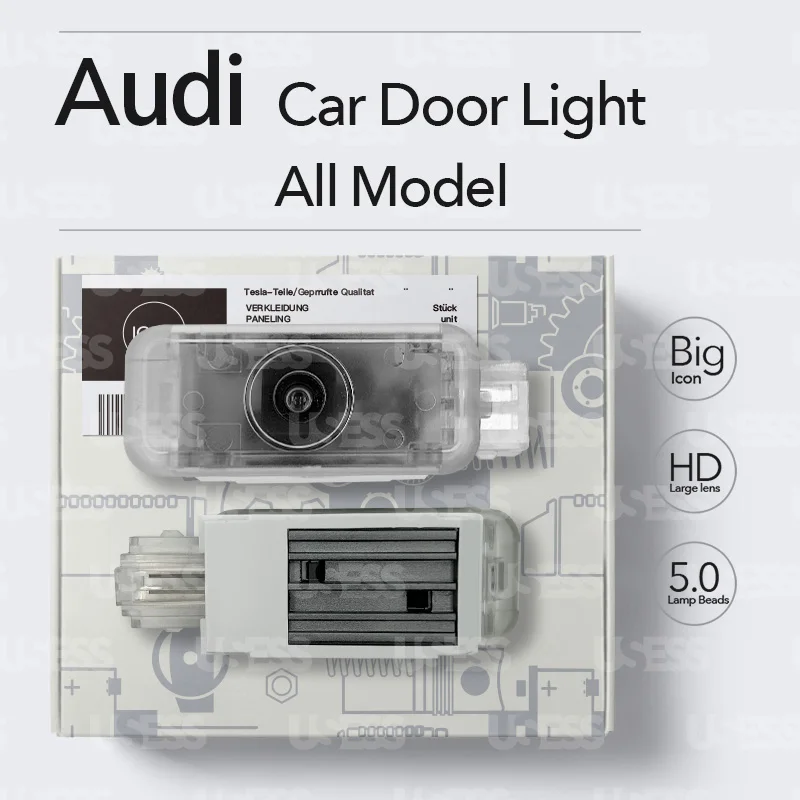 Ласкаво просимо автомобильный дверной светильник для Audi A4 A4L A6 A6L Q3 Q5 Q5L Q7 Q2L S2 A7 ...