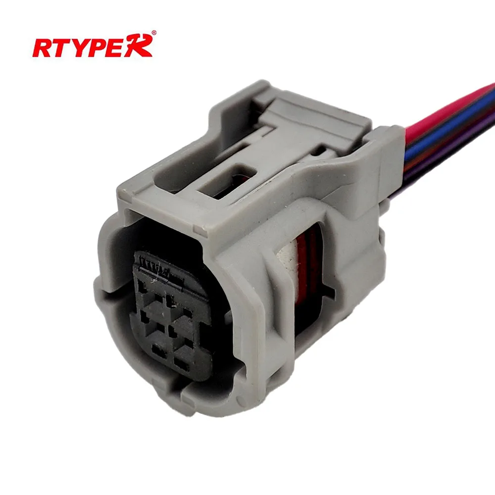 1 set 4 Way Female Power Plug Pigtail Automotive Connector For Toyota ...