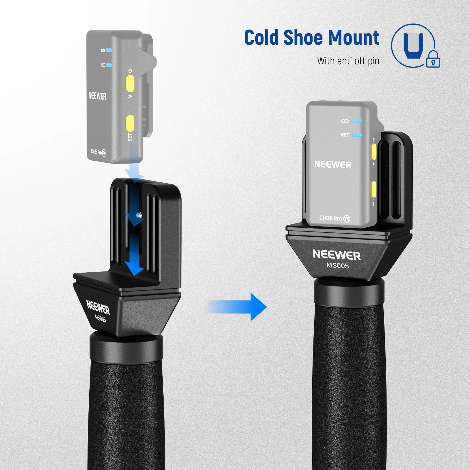 Neewer 33 см телескопический петличный микрофон ручной микрофон для ...