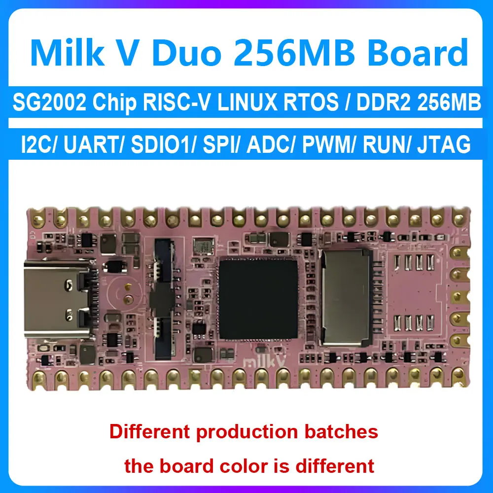 Макетная плата Milk V Duo 256 МБ SG2002 RISC-V DIY Linux | AliExpress