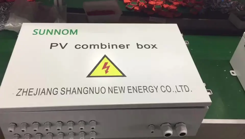 8 strings 8 input Solar Pv DC combiner box with busbar (8PCS 4P 32A ...