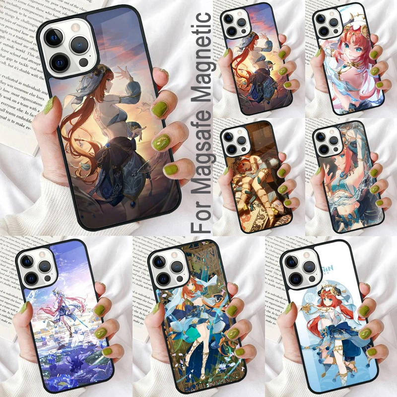 Мягкий чехол для телефона Genshin Impact Nilou для iPhone 17 Air 16e ...