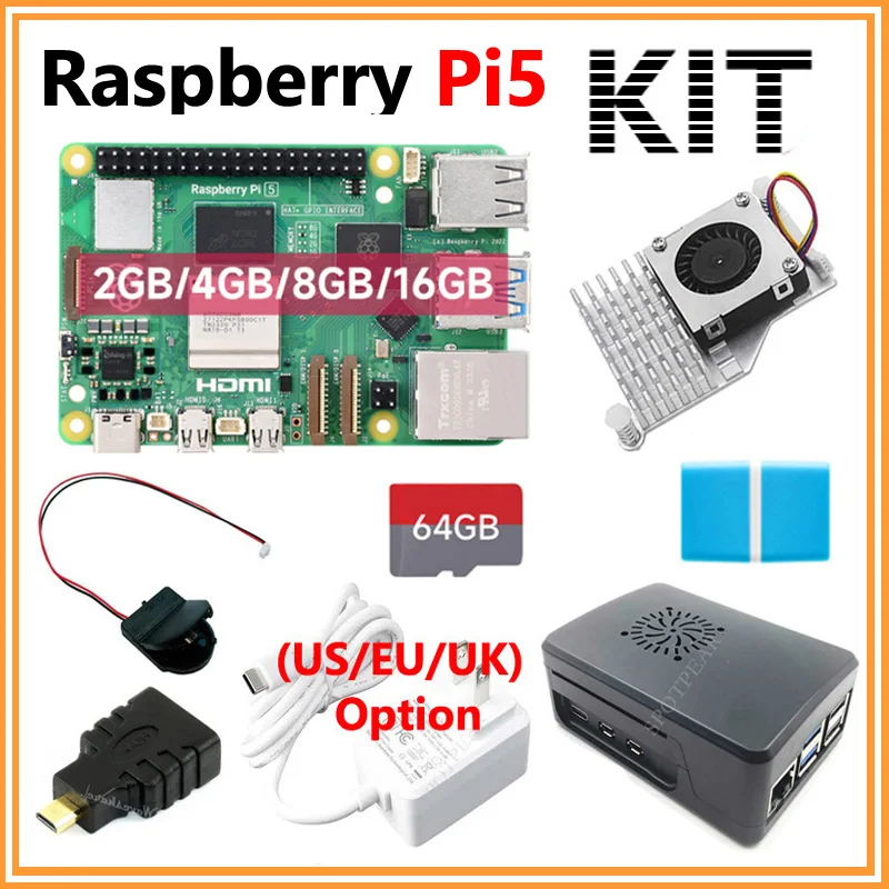 Spotpear Raspberry Pi 5 Комплект 8 ГБ | AliExpress