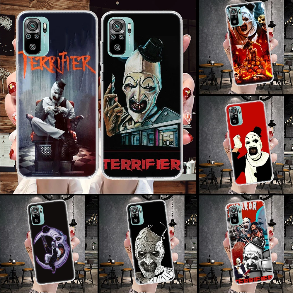 Horror Movie Terrifier Soft Phone Case For Xiaomi Mi 14 15 Ultra 12T ...