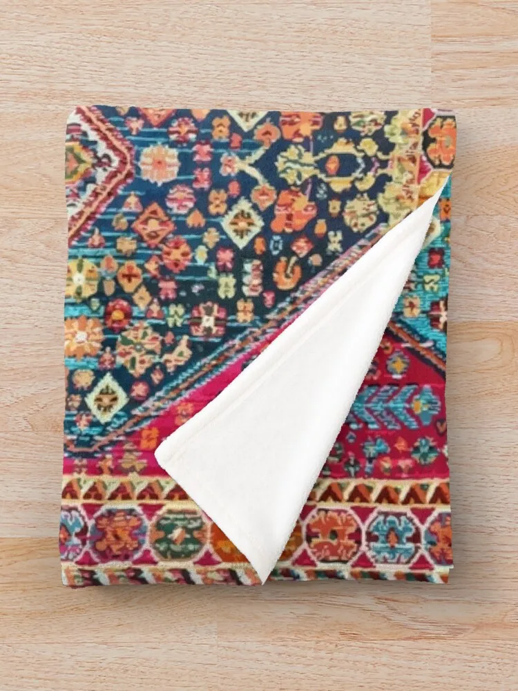 Oriental Colored Traditional Antique Moroccan Style Fabric Design Throw ...