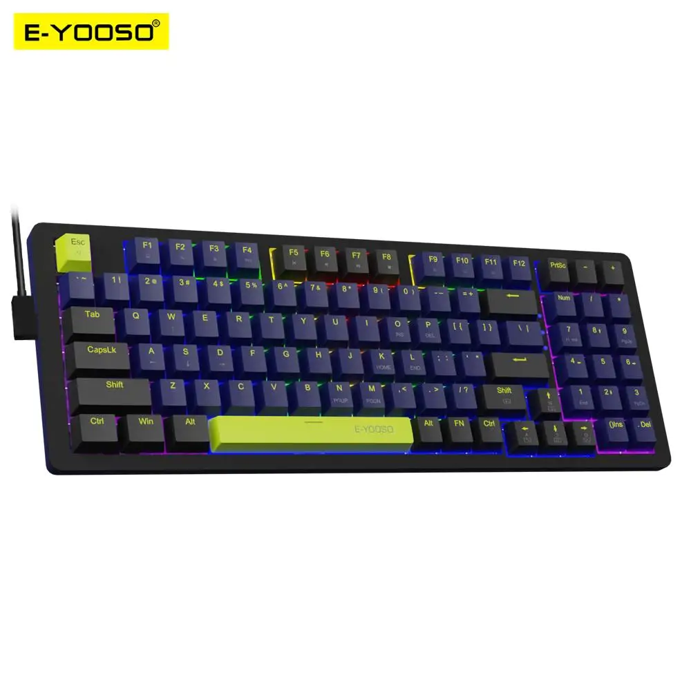 Механическая игровая клавиатура E-YOOSO Z94 | AliExpress