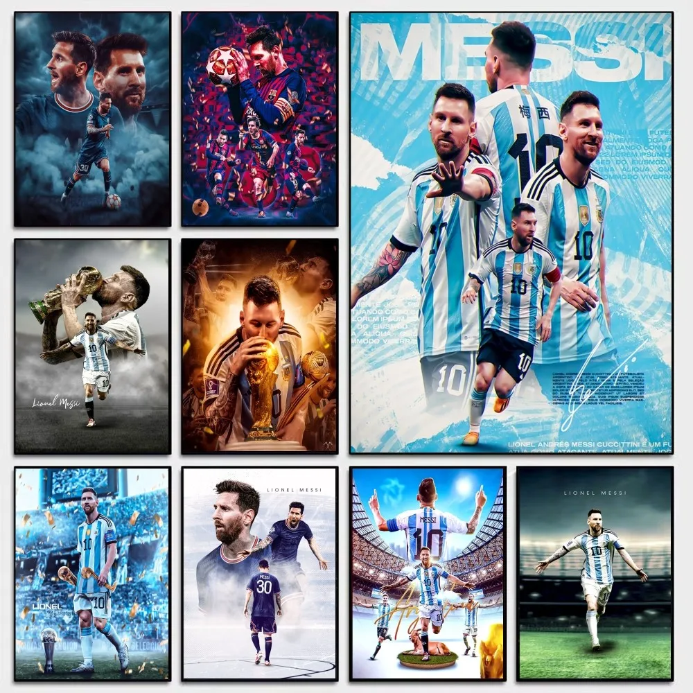 М-Messi футбольный плакат | AliExpress