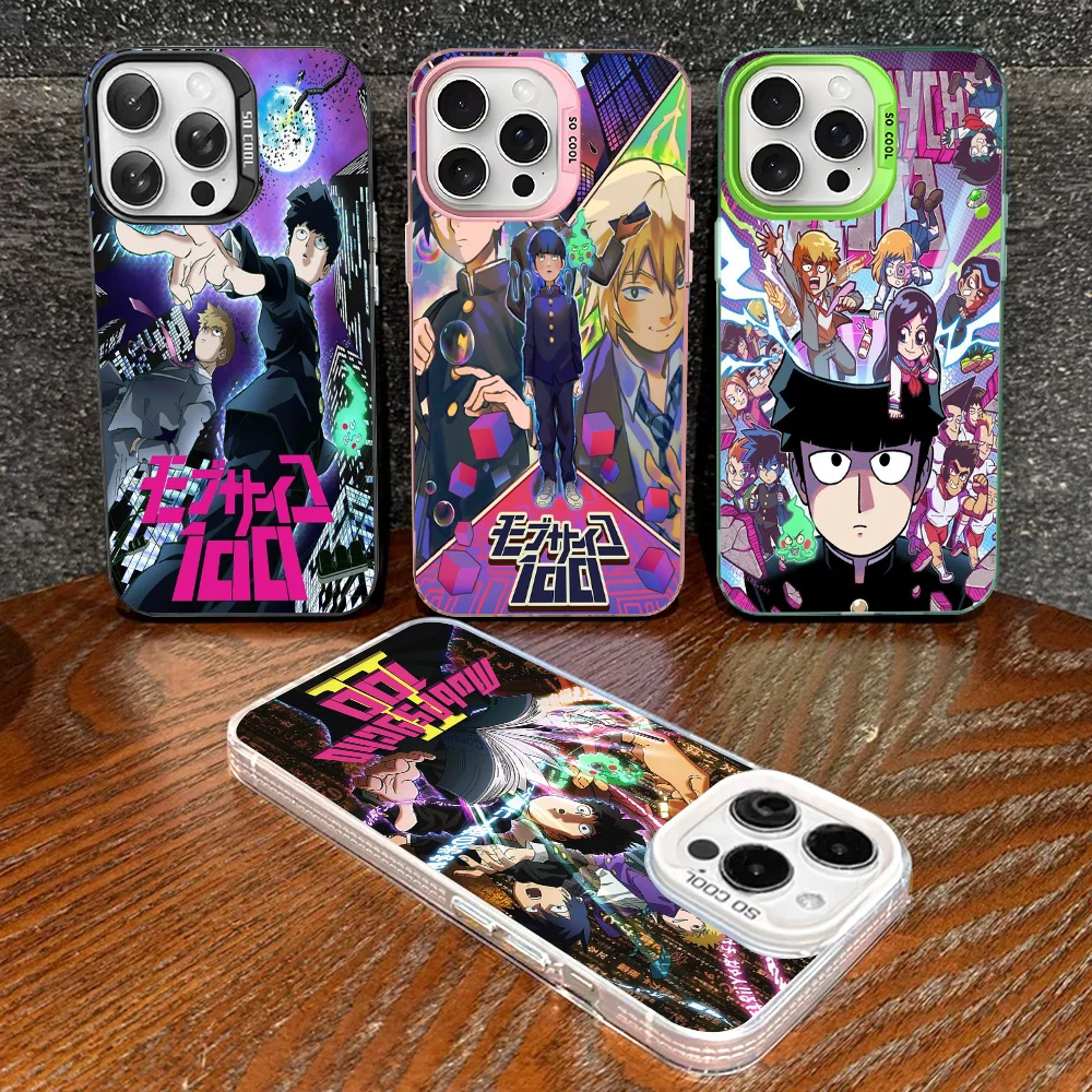 Mob Psycho 100 Phone Case For IPhone 16 15 14 13 12 11 Pro Max X XR ...
