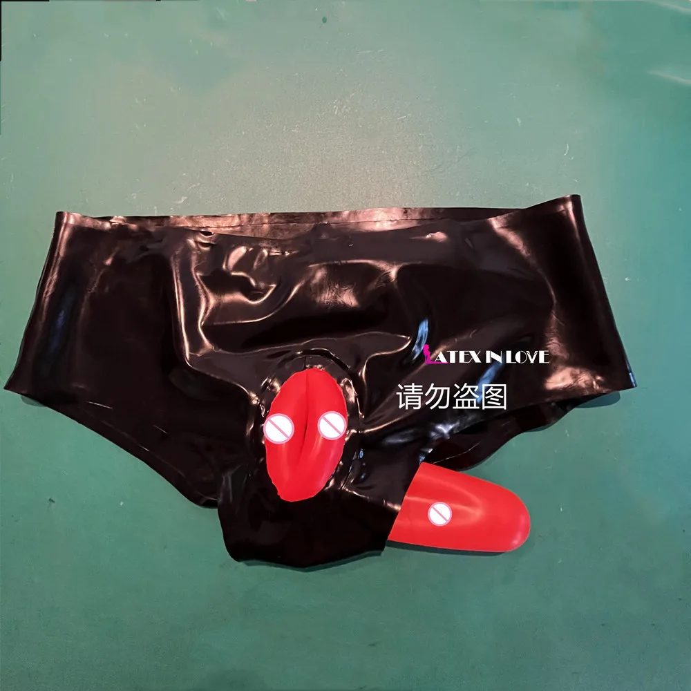 Сексуальные фетиш-латексные трусы, цвет в ассортименте | AliExpress