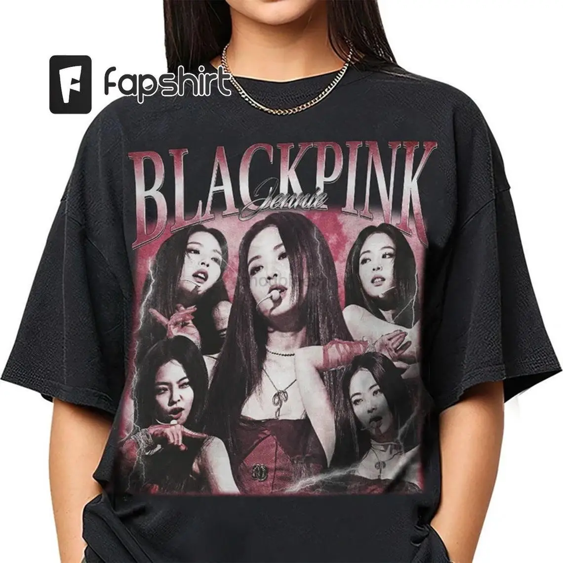 Born Pink Merch Tee-классическая и альтернативная Pop эстетика с Дженни ...