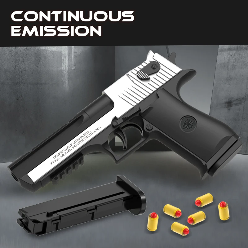 Игрушечный пистолет Mengxiaoyang Desert Eagle | AliExpress