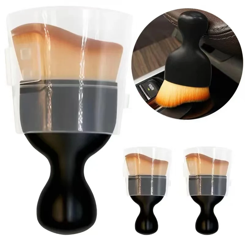 Мягкая щетка для очистки салона автомобиля, инструмент для удаления ...