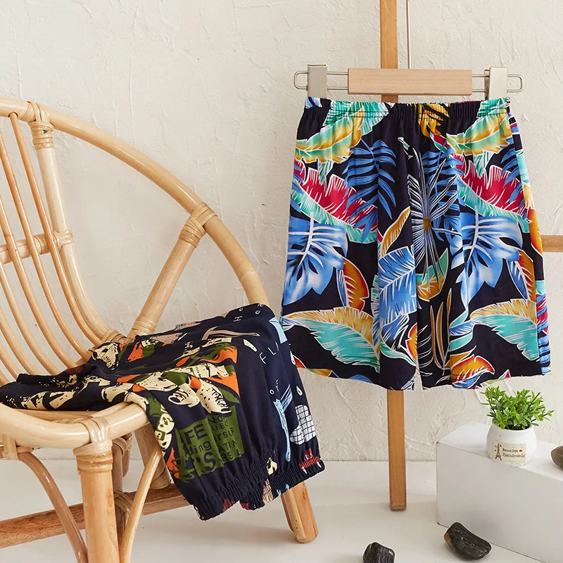 GACOOS Детские пляжные шорты полиэстер мультяшный рисунок 1-9 лет ...