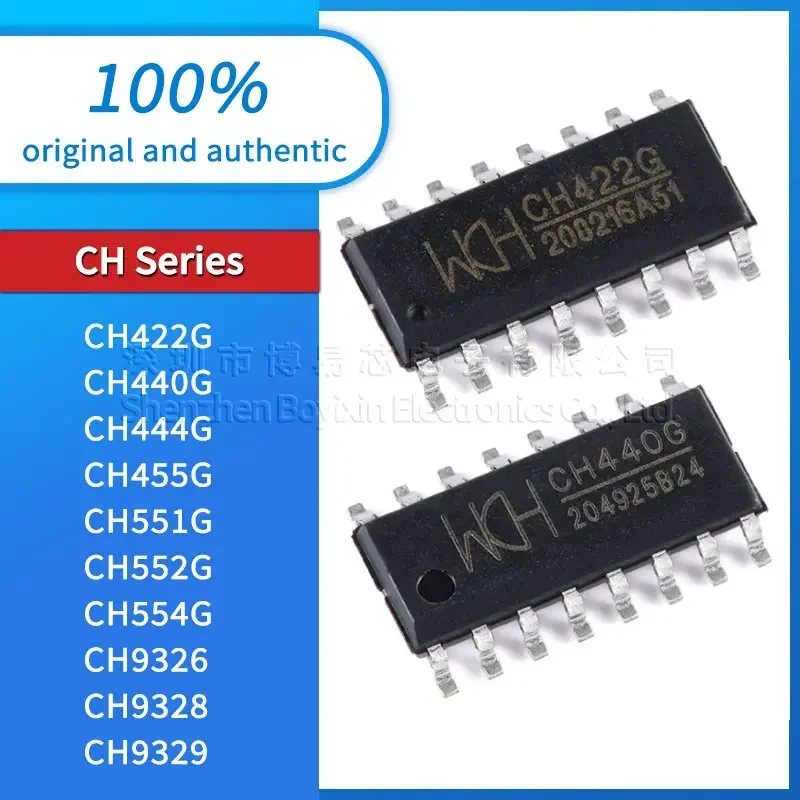 CH340B CH340C CH340G CH422G CH549G CH440G CH444G CH455G CH551G CH552G CH554G CH9326 CH9328 ...