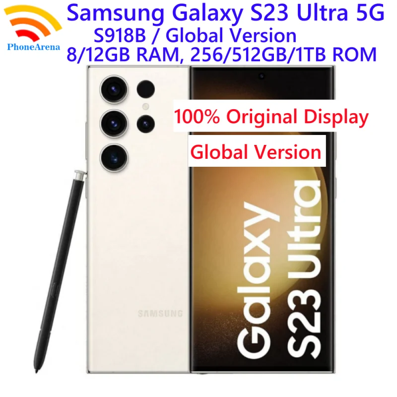 Смартфон Samsung Galaxy S23 Ultra, 8/256ГБ, 8/512ГБ, 12/256ГБ, 12/512ГБ ...
