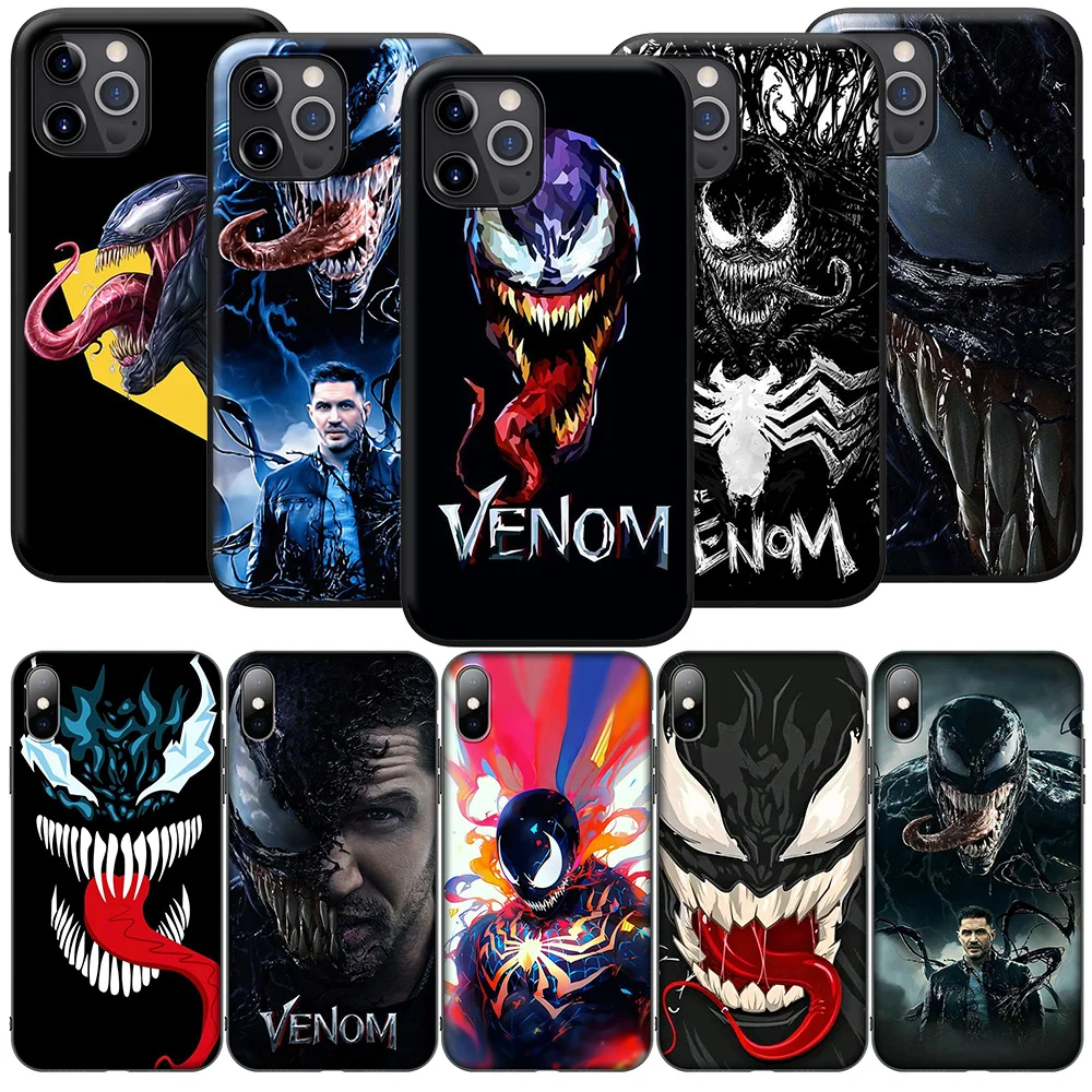 SA169 Venom Marvel Soft Case for Samsung Galaxy A55 A53 A52 A51 A21S ...