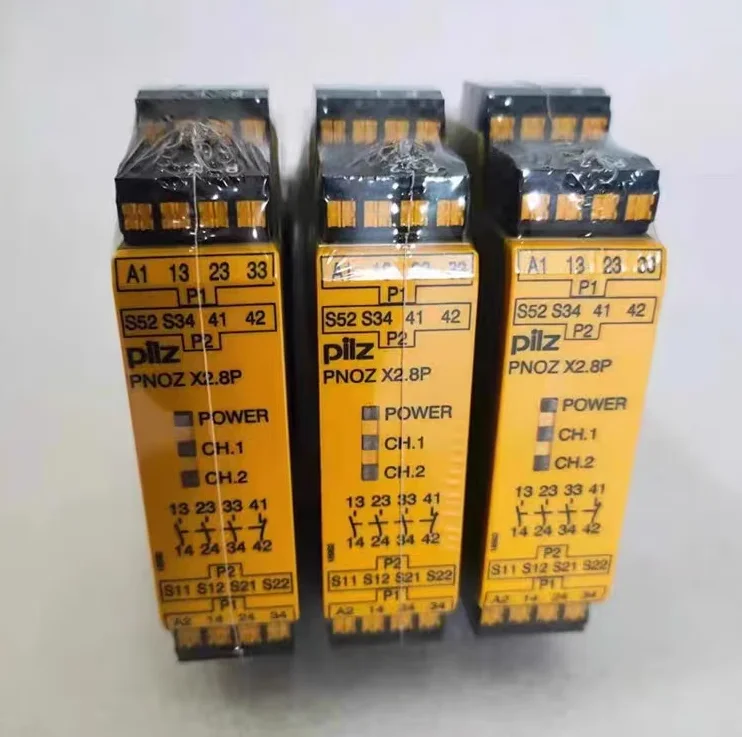 Оригинальное реле безопасности Pilz PNOZ S1 S2 S3 S4 S5 S6 S7 S9 S10 ...